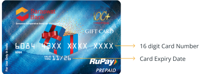 Saraswat Prepaid Card Portal